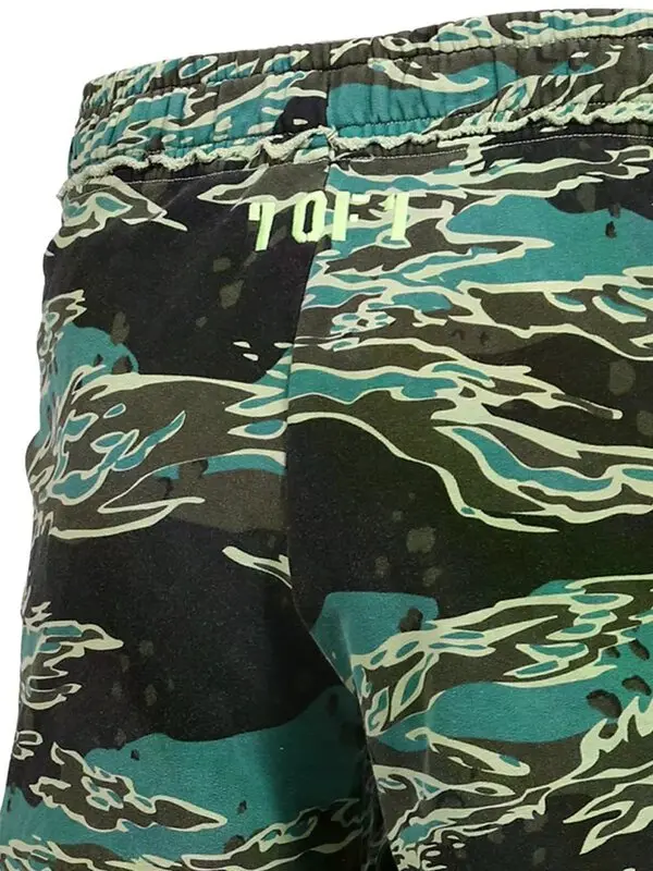 PUMA X La France Camouflage-print Shorts