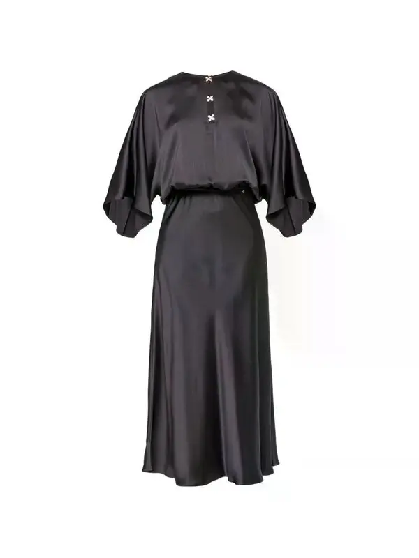NISSA Satin Midi Dress