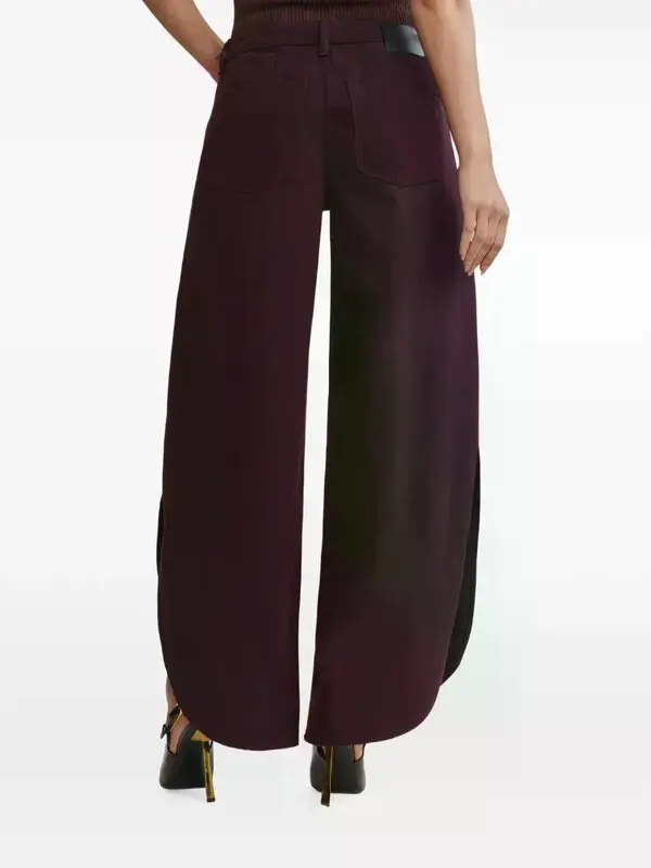DL1961 Rori Slit-detail Barrel-leg Jeans