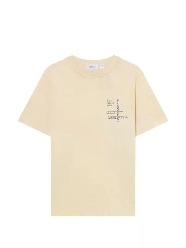 Off-White Graphic-print T-shirt - Neutrals
