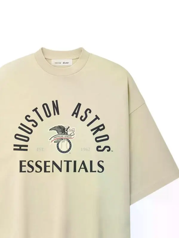 Fear Of God Essentials Logo-print T-shirt - Neutrals