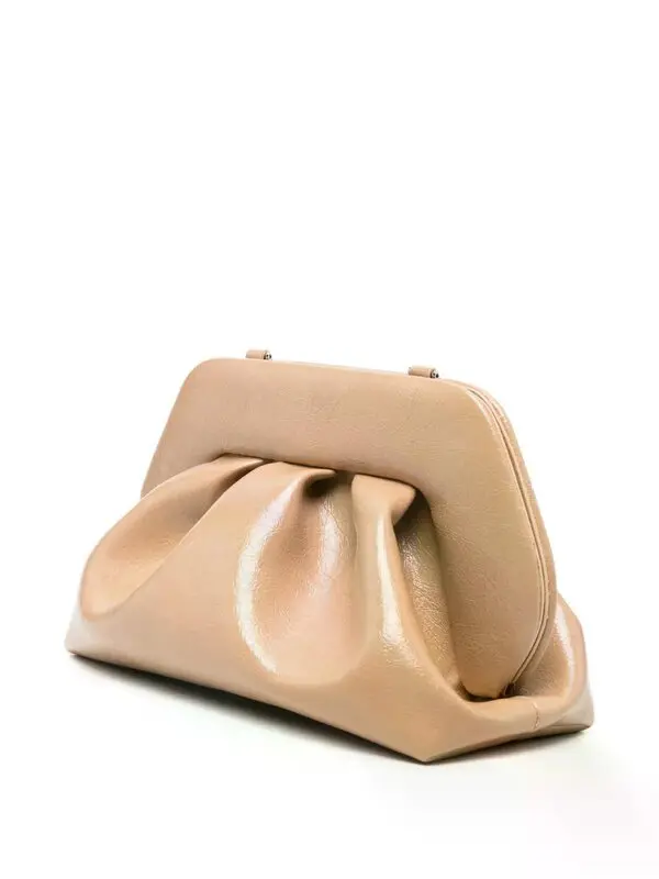 THEMOIRE Ruched Clutch Bag