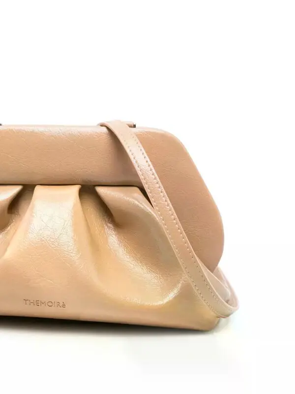THEMOIRE Ruched Clutch Bag