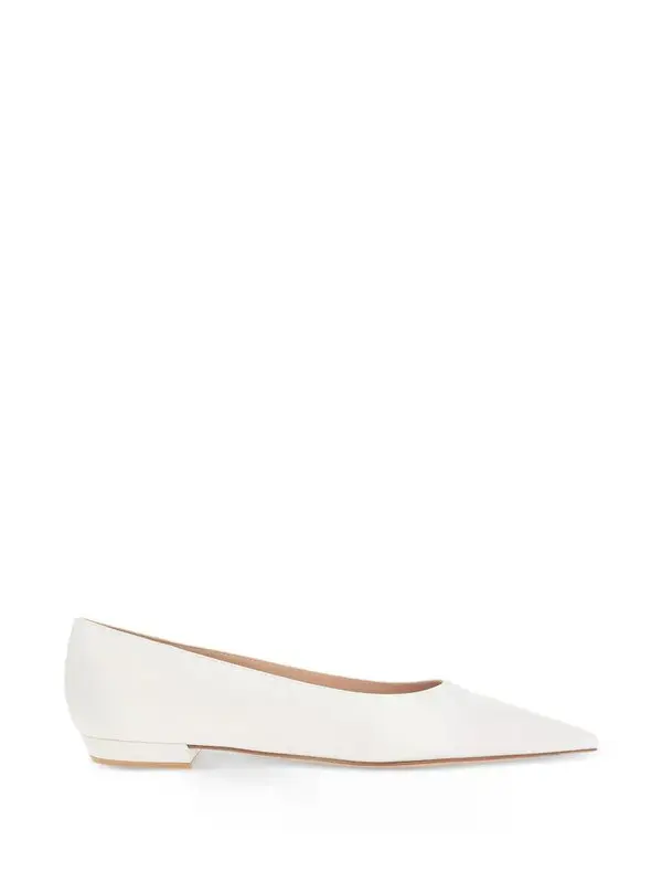 GIANVITO ROSSI Sofia Ballerinas - White