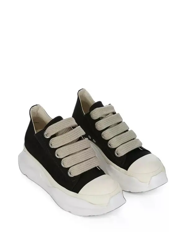 Rick Owens Jumbolace Abstract Low-top Sneakers