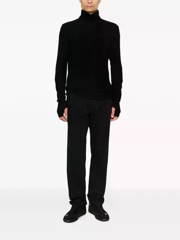THOM KROM Thumb-slot Roll-neck Sweater