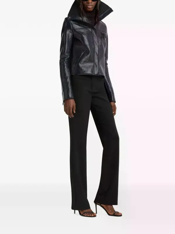 COURREGES High-collar Vinyl Jacket