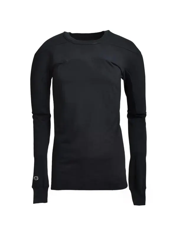 Rick Owens X Champion Girdered Harness Sweater - Black