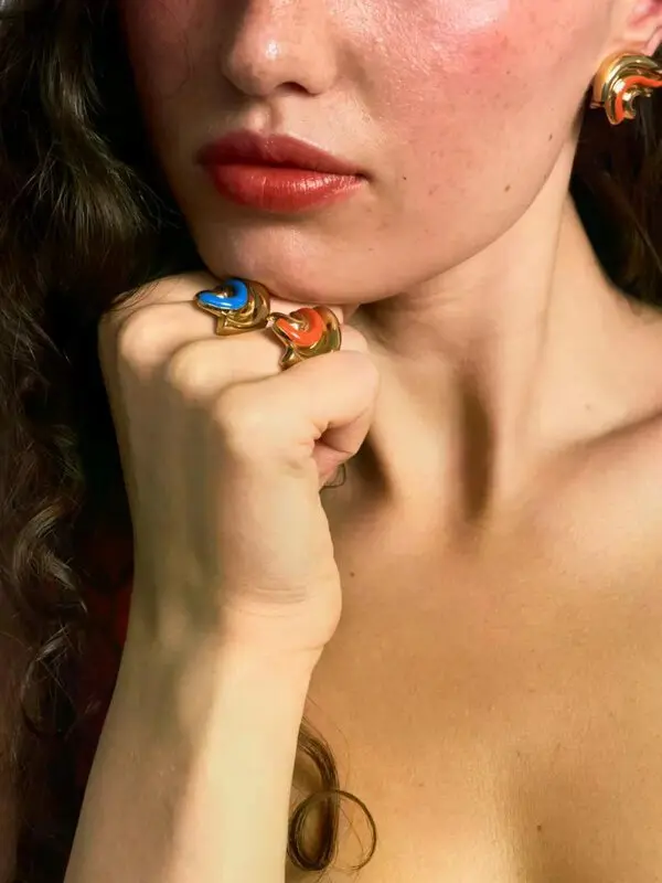 KRIMROSE X Maria De La Orden Moorish Ring - Gold