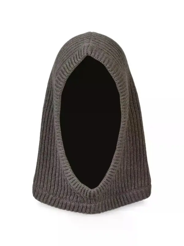 Rick Owens Ribbed Cashmere-blend Hood