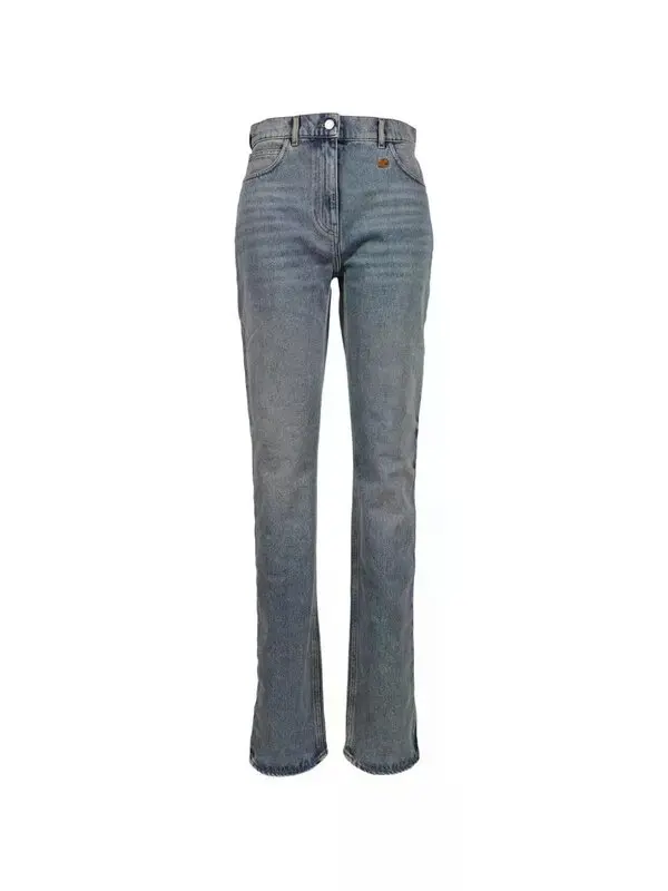 COURREGES Round Helm Jeans - Blue