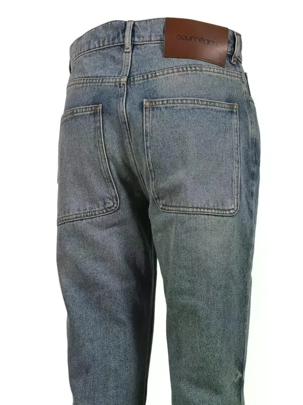 COURREGES Round Helm Jeans