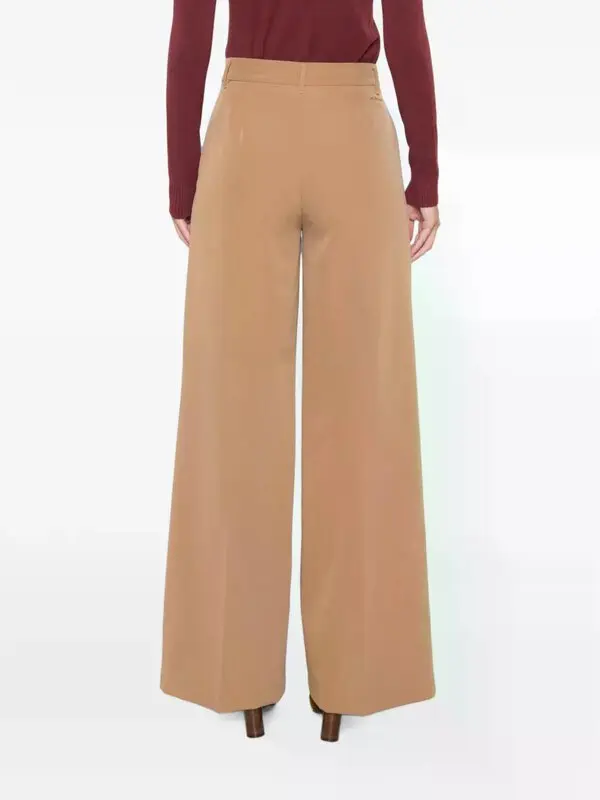 ERMANNO FIRENZE Pressed-crease Wide-leg Trousers