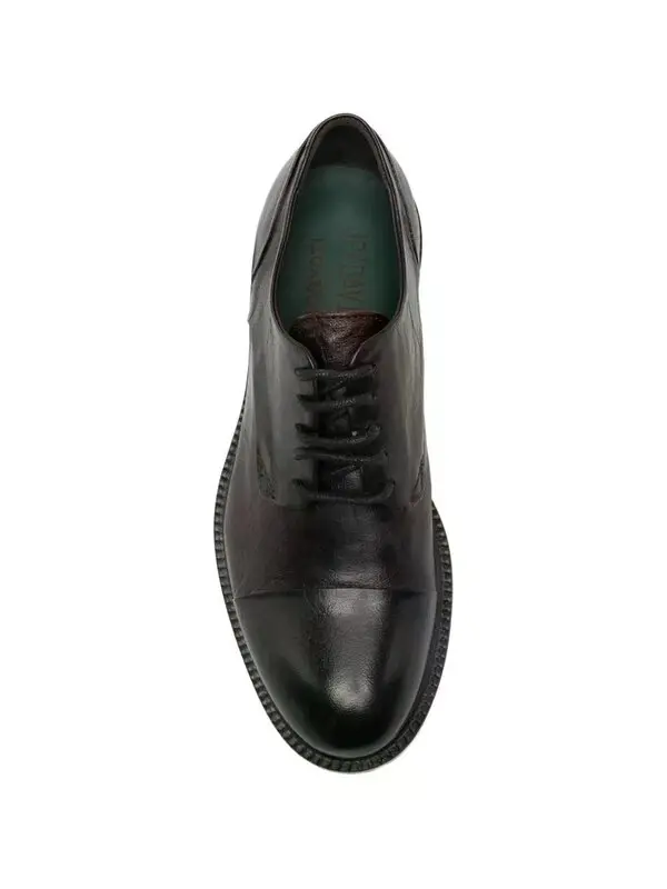 LEQARANT Leather Lace-up Shoes