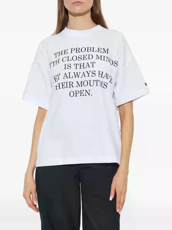 Moschino Slogan-print T-shirt