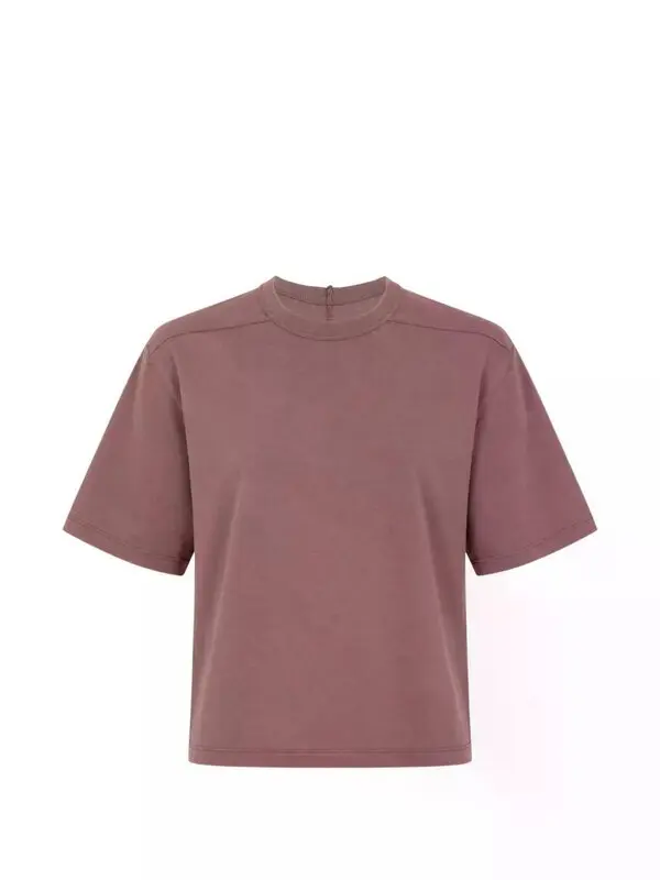 Rick Owens Brad Cropped T-shirt - Purple