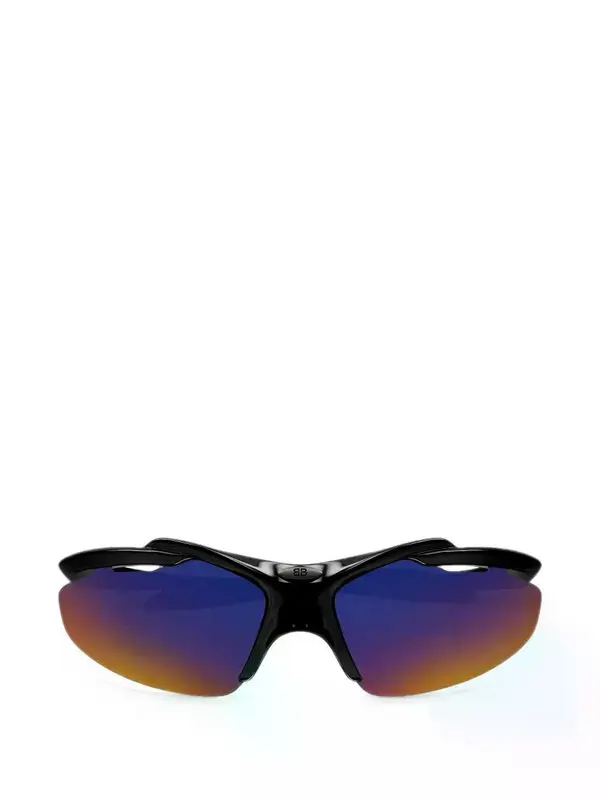 Balenciaga Turbo-d-frame Sunglasses - Black
