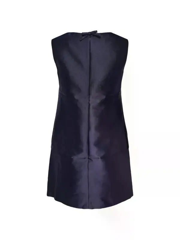 SELF-PORTRAIT Guipure Lace-appliqué Shift Mini Dress