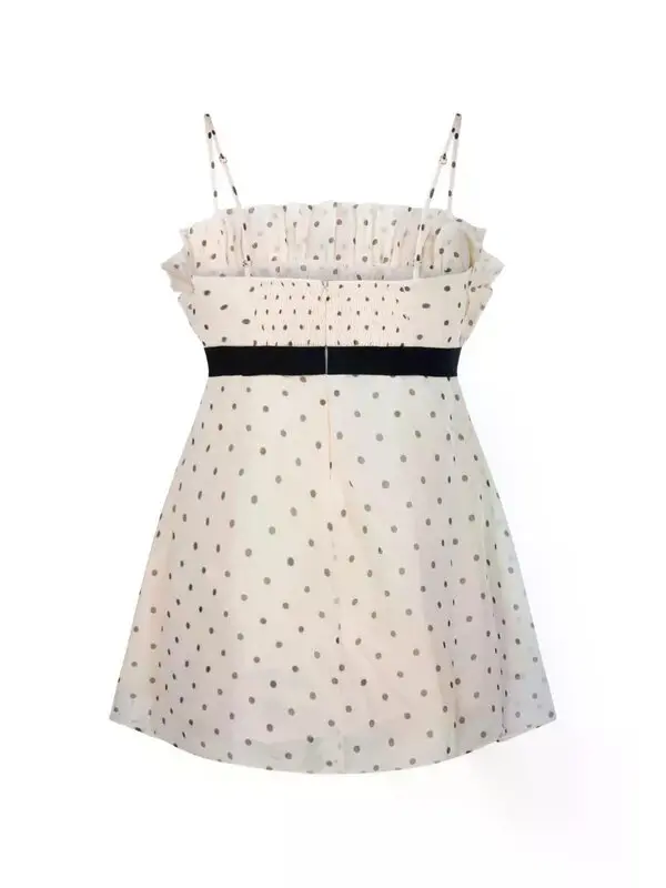 Zimmermann Polka-dot Pleated Top