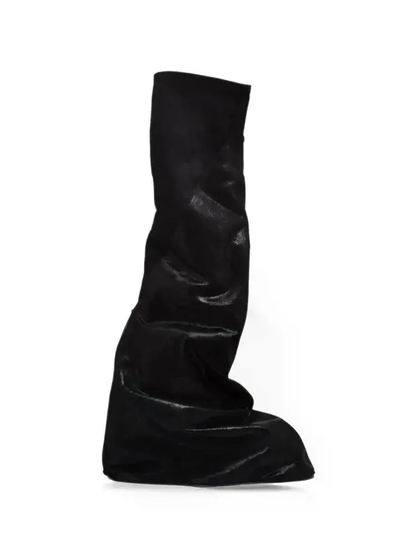 Rick Owens Fetish Panelled Sneakers - Black