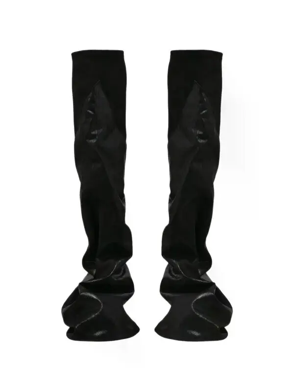 Rick Owens Fetish Panelled Sneakers