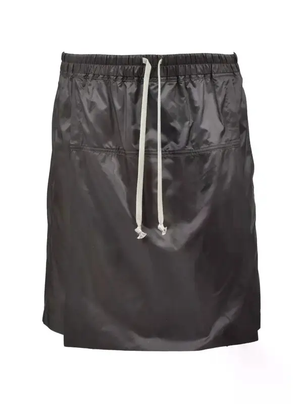 Moncler Layered-detail Kiltshorts Shorts - Grey