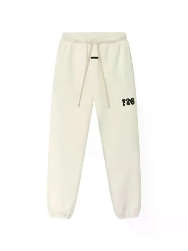 Fear Of God Classic Logo-print Track Pants - Neutrals