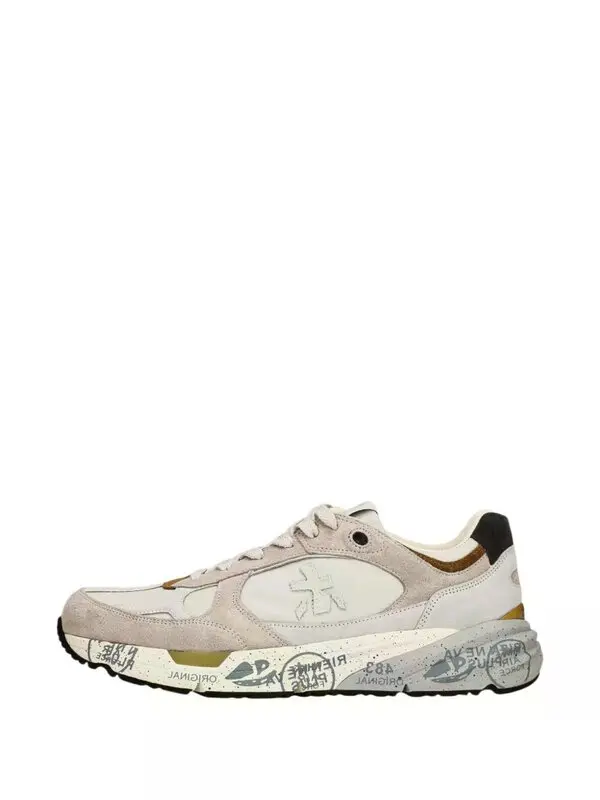 Premiata Mase25 Panelled Sneakers - Neutrals