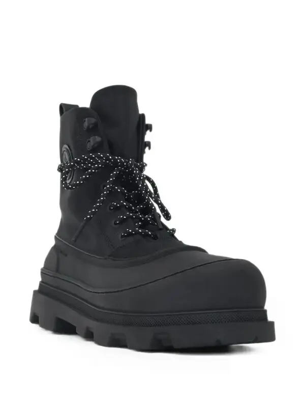 Moncler Vera Sheal Logo-patch Chunky Boots