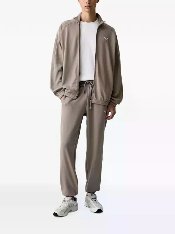 PUMA Logo-embroidered Drawstring Track Pants