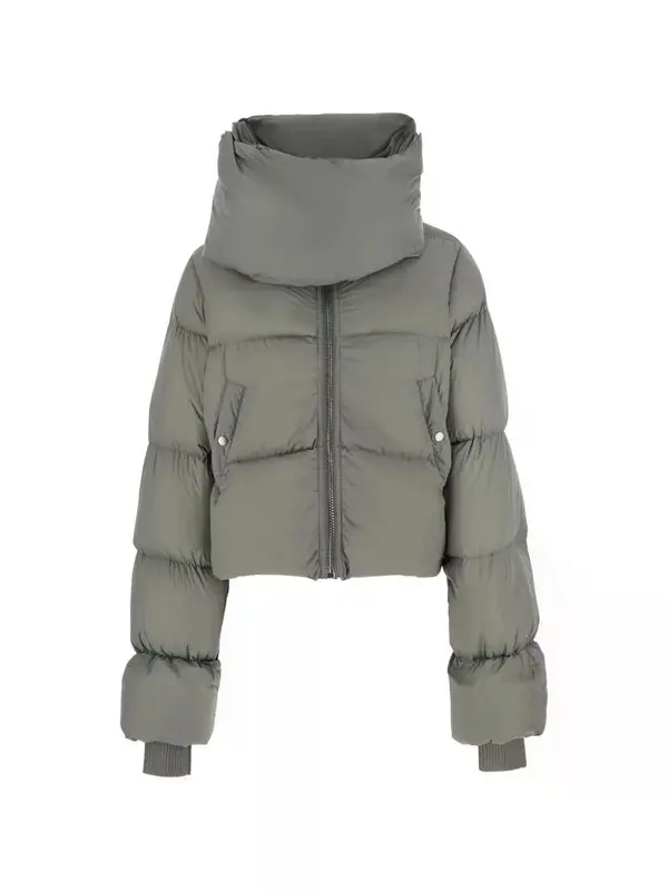 Rick Owens Padded Funnel-neck Jacket - Grey
