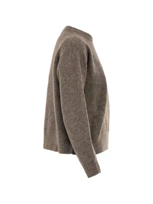 Max Mara Brushed Crew-neck Sweater