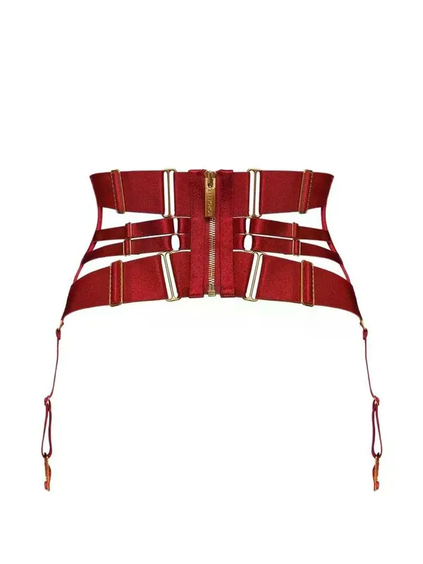 BORDELLE Signature Elastic Panelled Cincher Belt