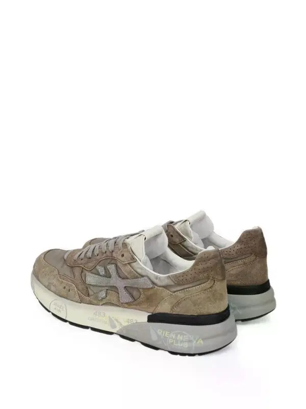Premiata Mick 0.1 Suede-panel Low-top Sneakers