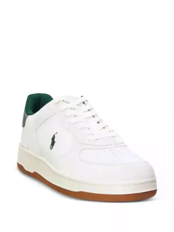 Polo Ralph Lauren Low-top Sneakers With Embroidered Logo