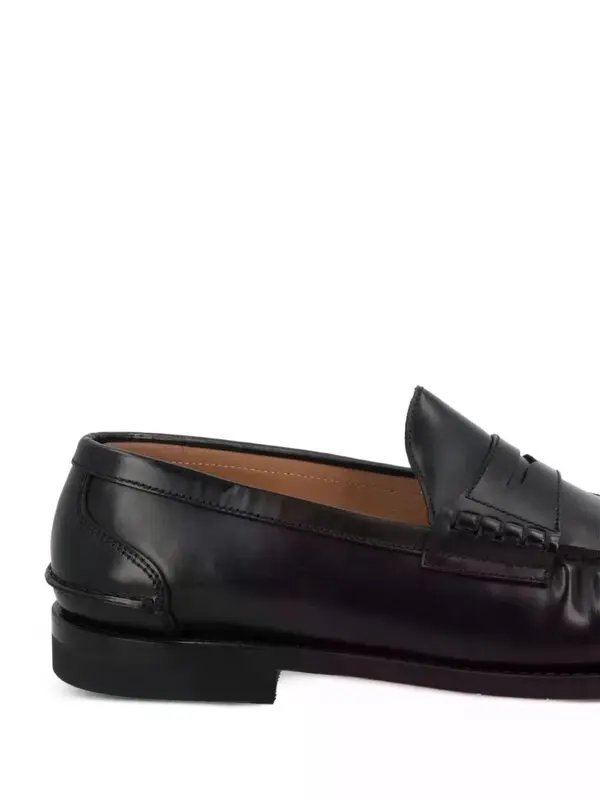 Premiata Slip-on Leather Loafers