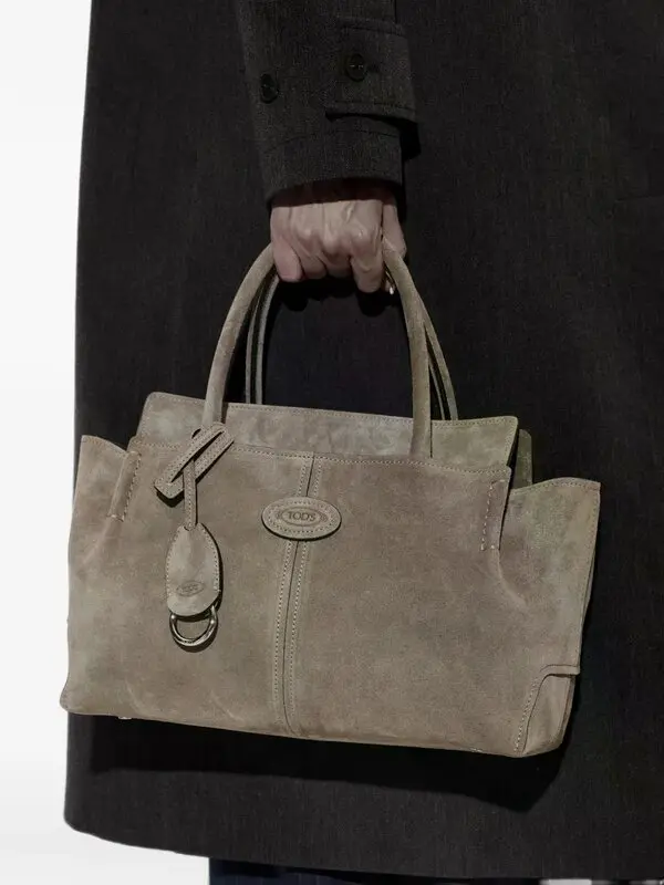 TOD'S Shopping Bag In Suede Small