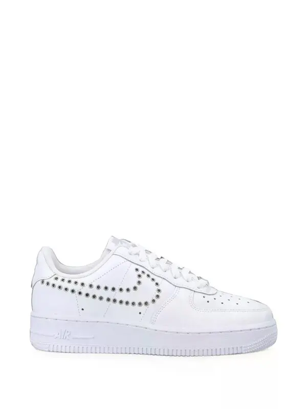 Nike Air Force 1 Eyelet-embellished Sneakers - White