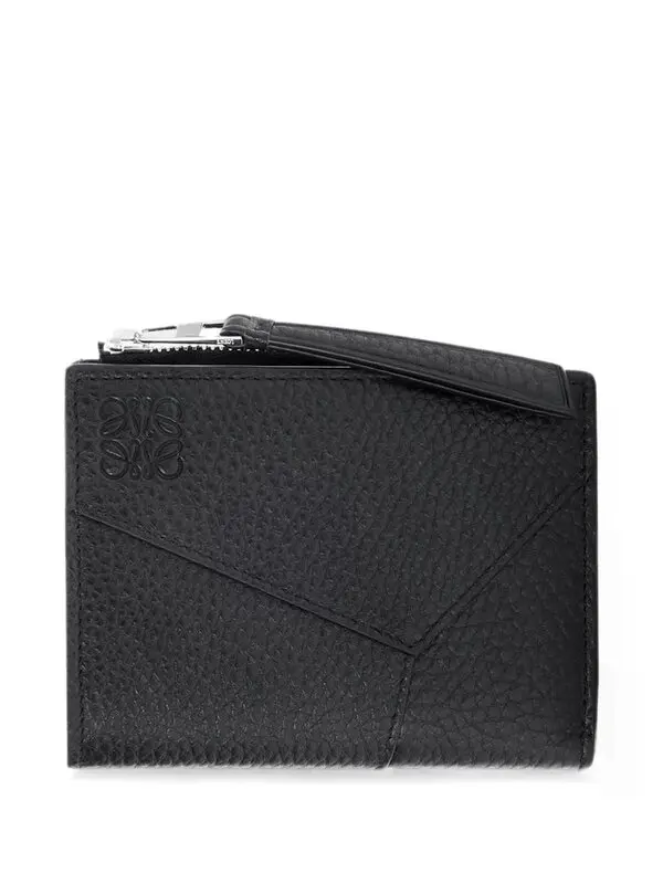 Loewe Puzzle Bi-fold Wallet - Black