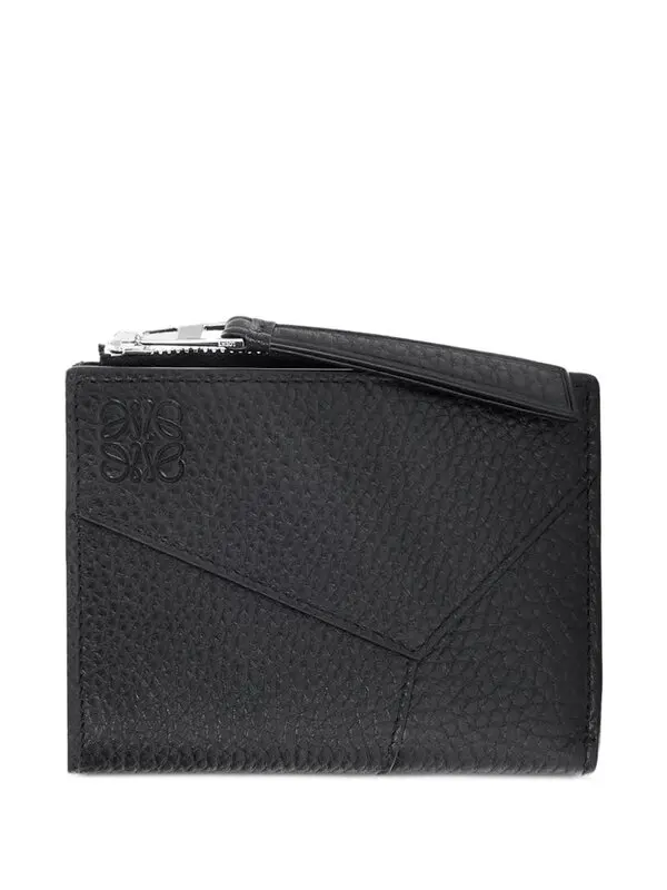 Loewe Puzzle Bi-fold Wallet - Black