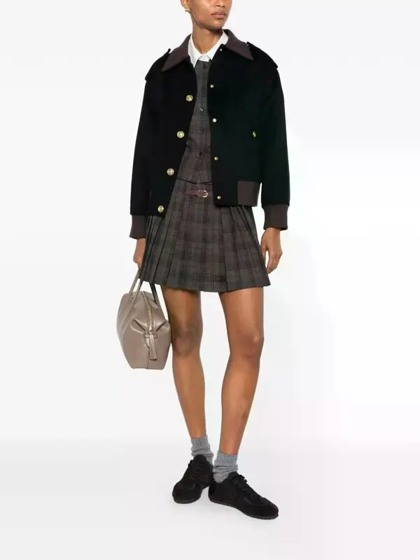 Sandro Epaulette Wool Jacket