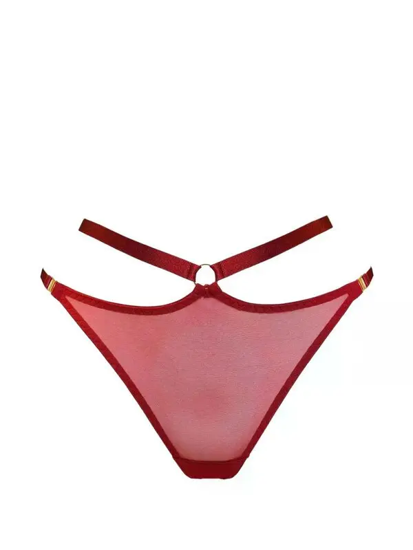 BORDELLE Signature Harness-style Mesh Thong