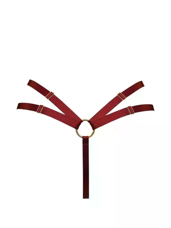 BORDELLE Signature Harness-style Mesh Thong