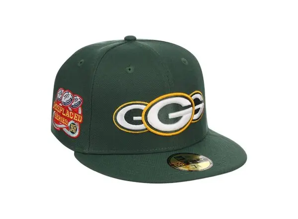 New Era X Nfl X John Geiger Bay Packers Misplaced Series 59fifty Fitted Cap - Green/gray