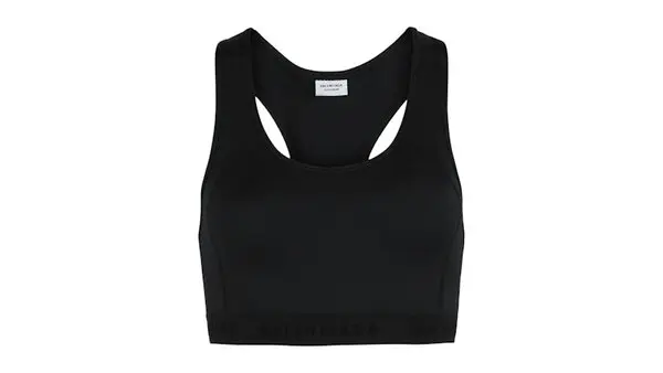 Balenciaga Althletic Sports Bra - Black/white
