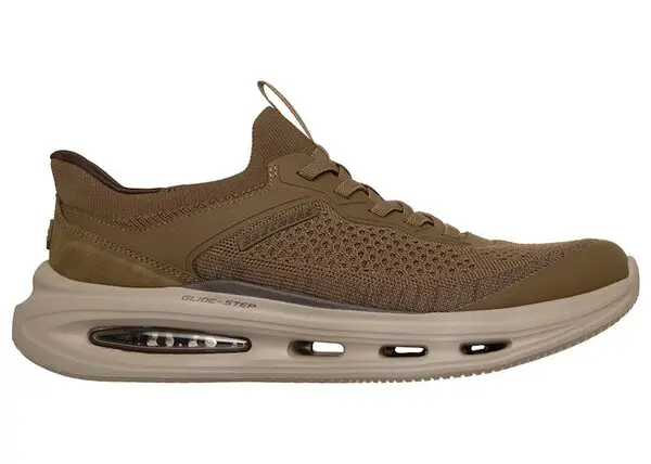 Sketchers Slipins Relaxed Fit Sloan Orbital - Khaki