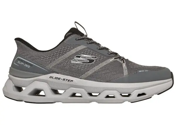 Sketchers Slipins Glidestep Altus Aphturin - Grey/black