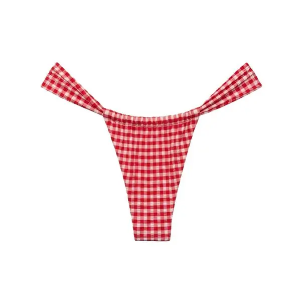 MONTCE Micro Gingham Sandra Bikini Bottom