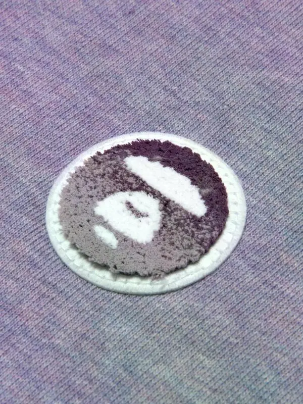 AAPE BY *A BATHING APE Logo-print Zip-up Hoodie - Purple