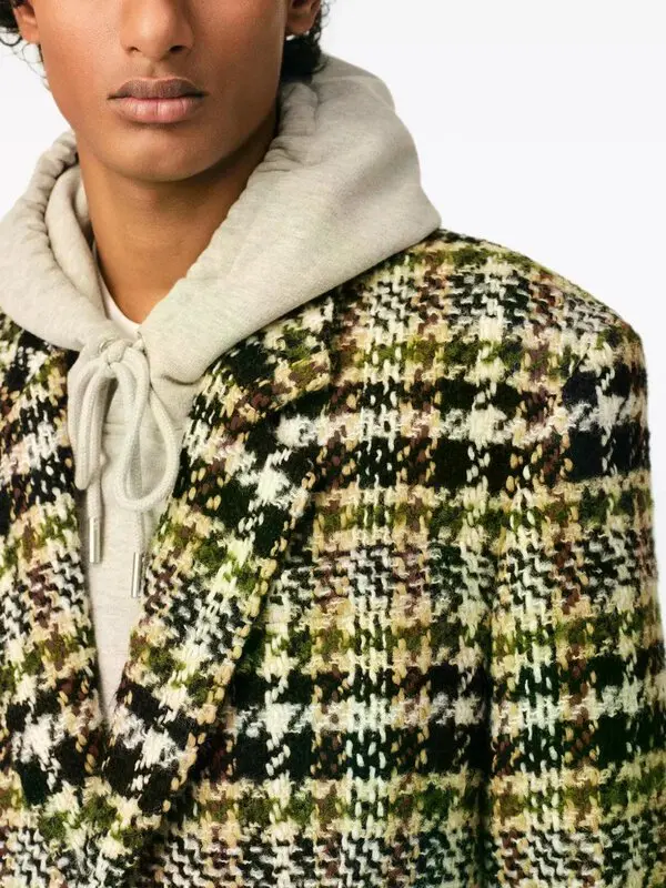 AMI Paris Single-breasted Tweed Jacket